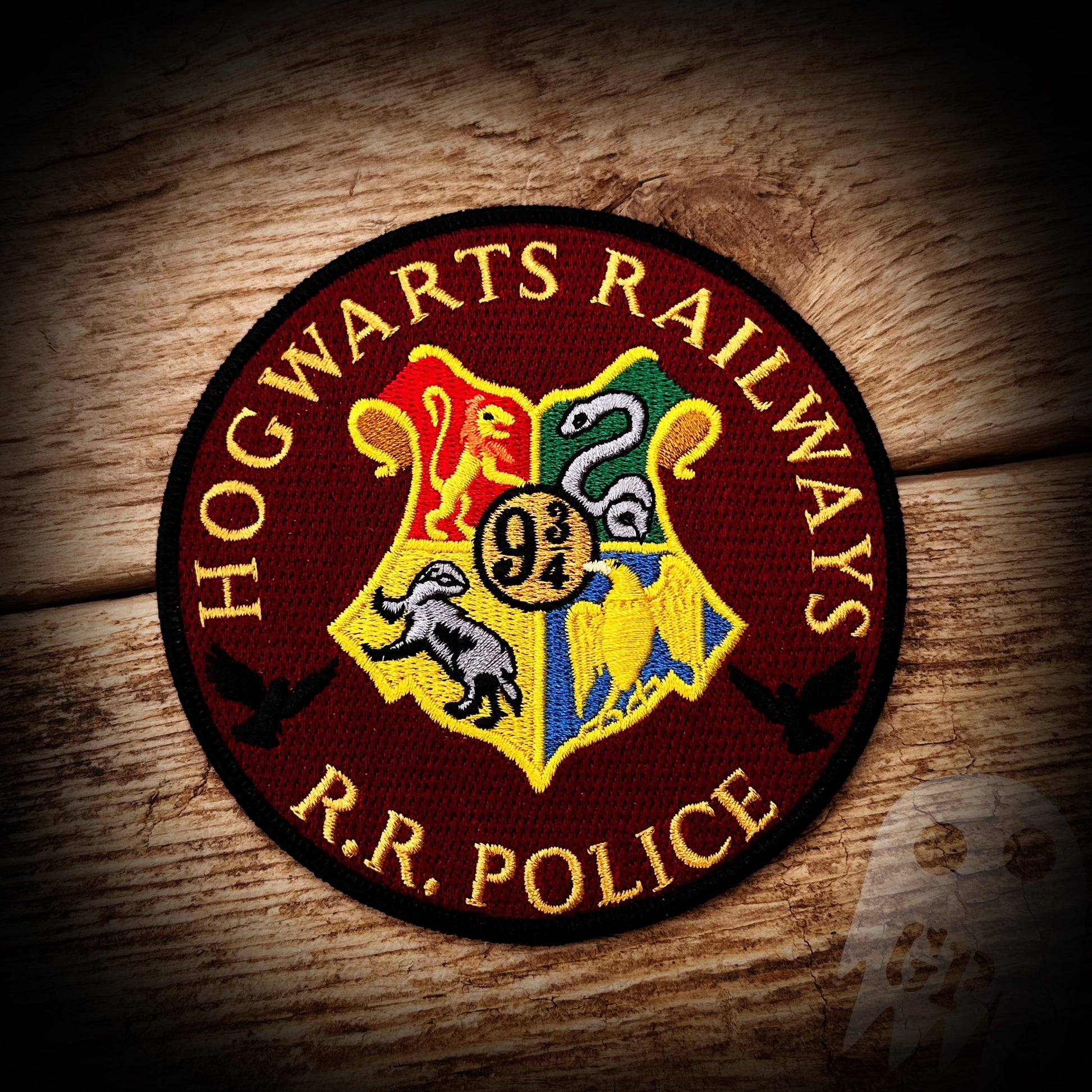 #53 Hogwarts Railways Railroad Police - Harry Potter Series – GHOST PATCH