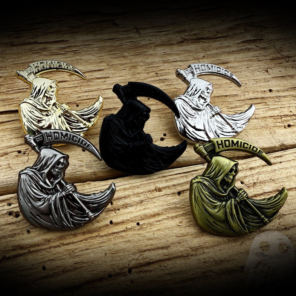 Homicide Investigator Insignia Pin – GHOST PATCH
