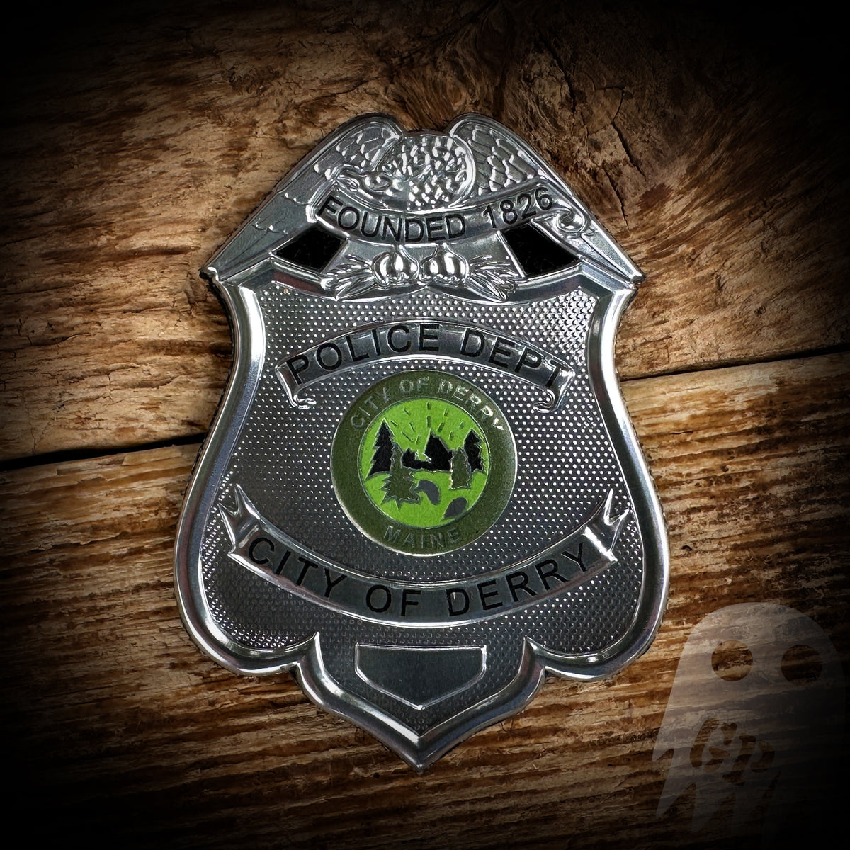 #85 - Derry, ME Police Department - IT movies - You get BOTH Patch and ...