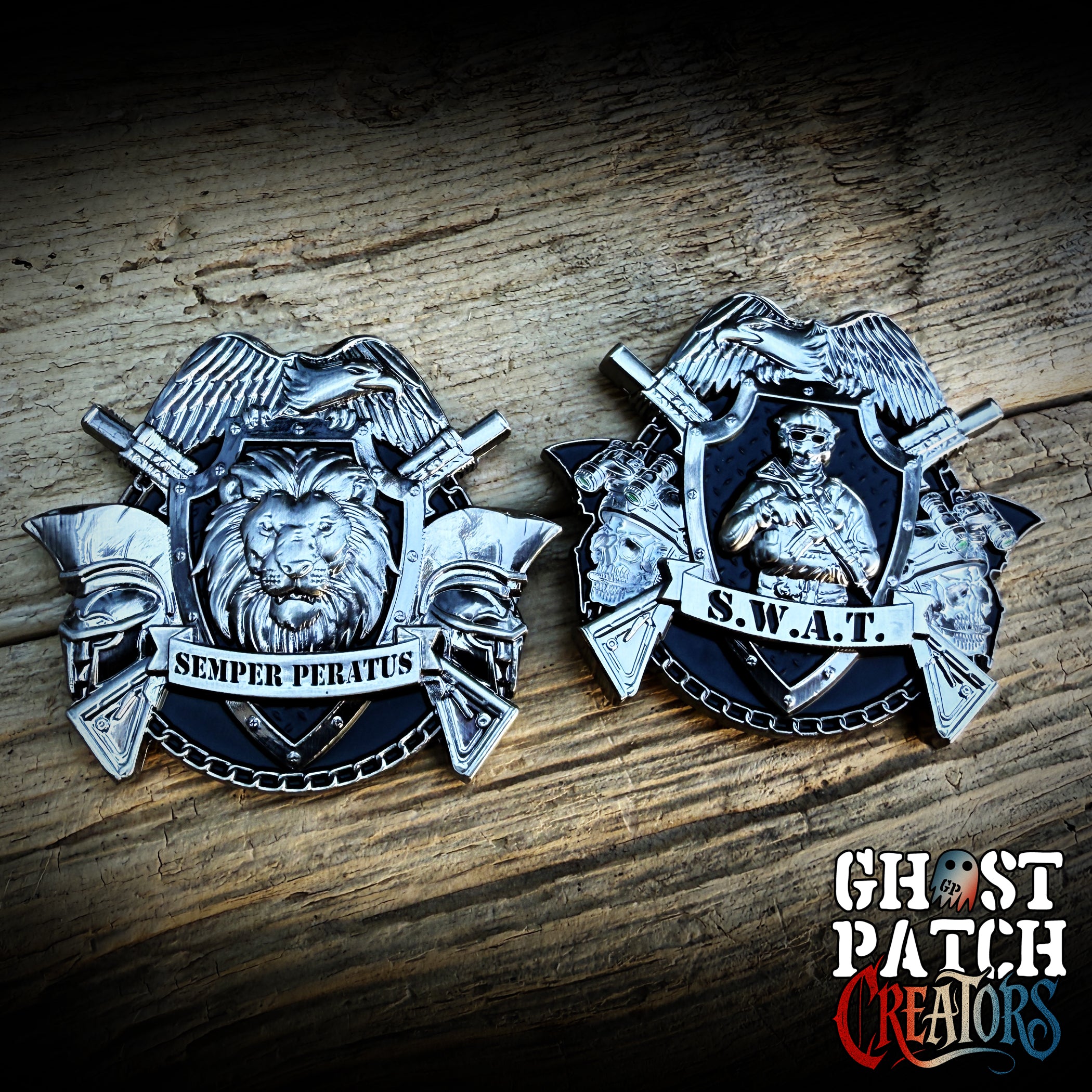 General Police SWAT Coin - Josh B Creator – GHOST PATCH