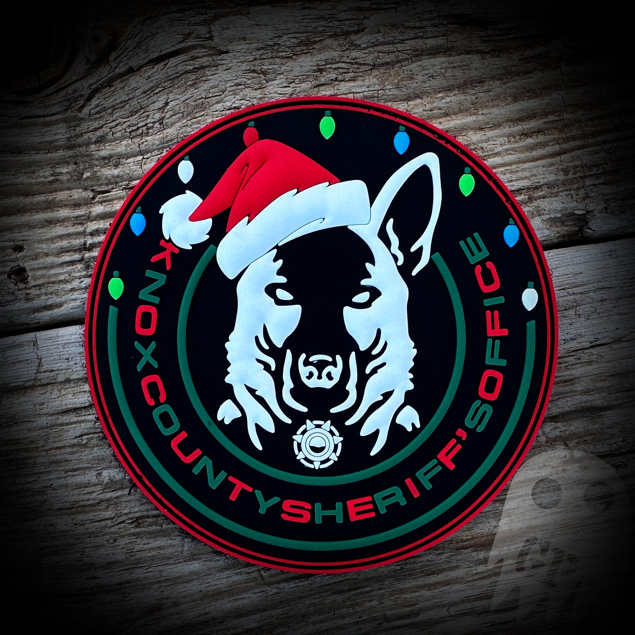 K9 CHRISTMAS K9 K9 K9 - Knox County, TN Sheriff's Office K9 Unit 2023 – GHOST PATCH