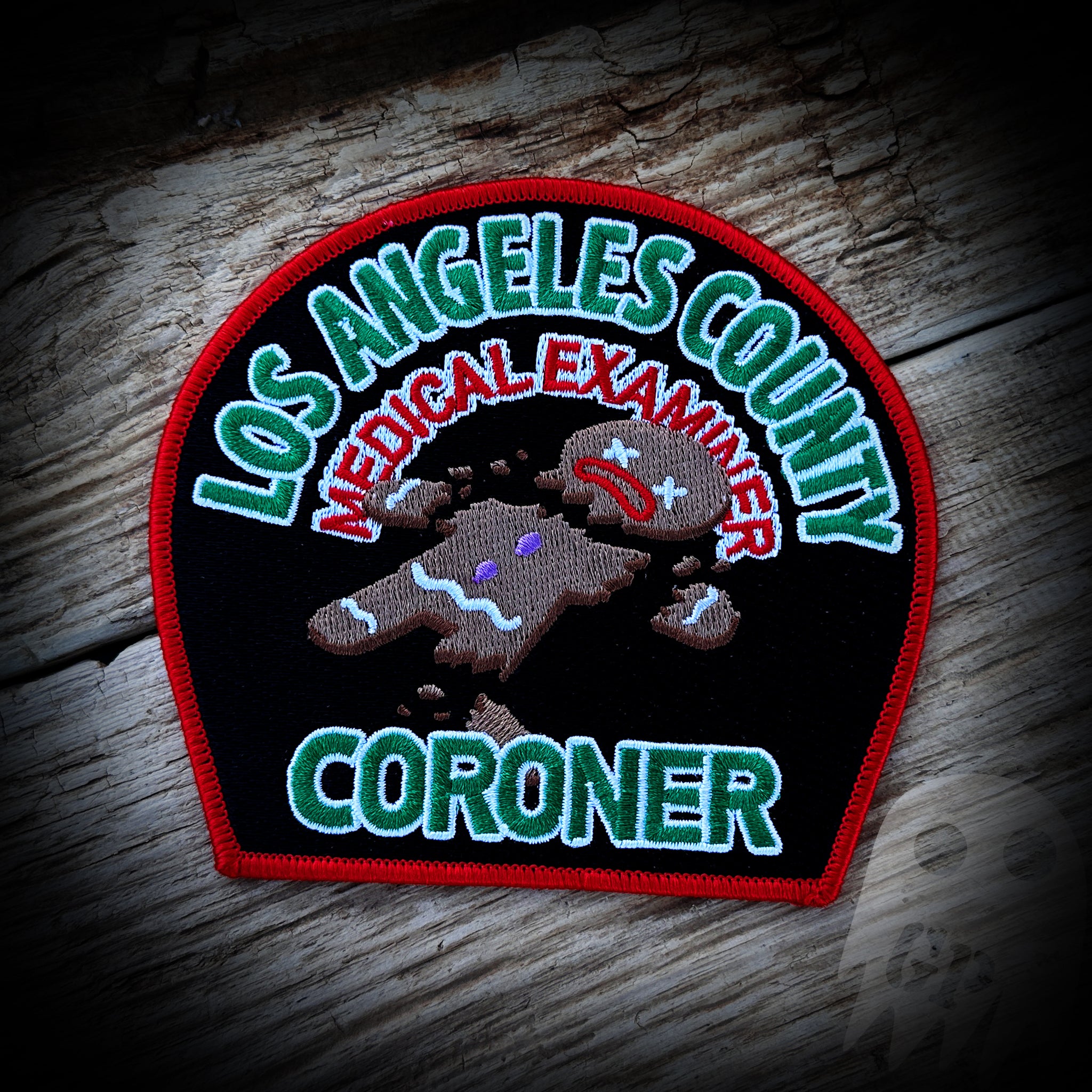 CHRISTMAS CORONER - Los Angeles County Coroner 2023 Christmas Patch – GHOST PATCH