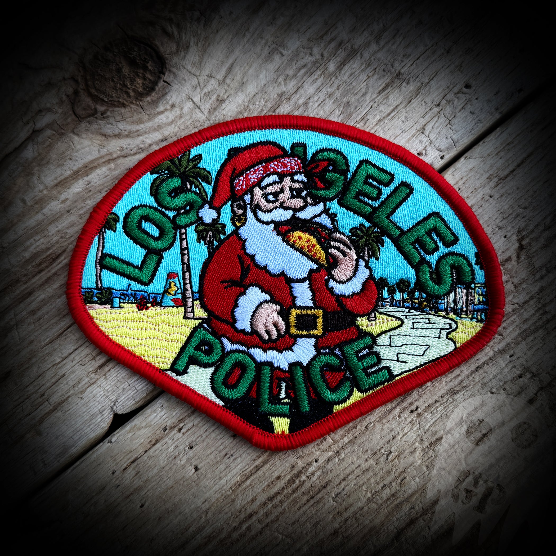 2025 Christmas - Los Angeles POLICE Dept. 2025 Christmas Patch – GHOST ...