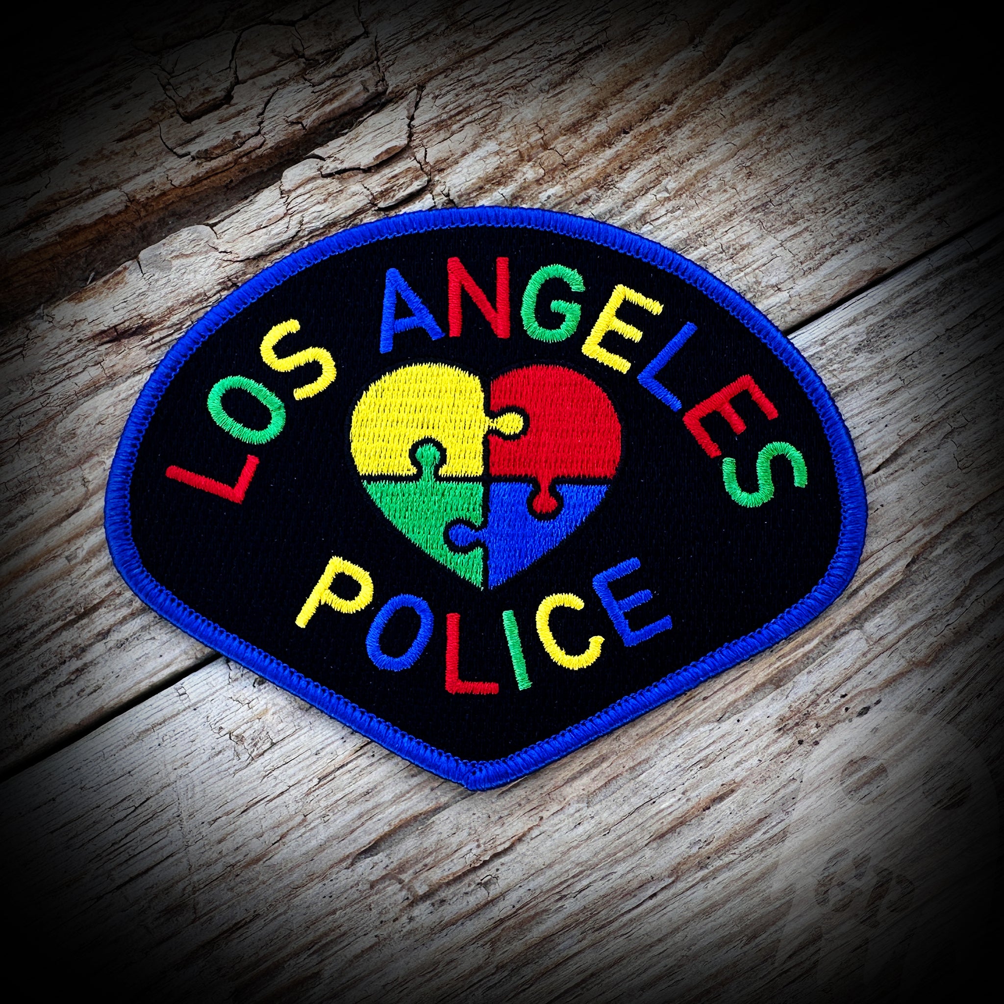 2024 POLICE Autism - Los Angeles POLICE Dept. 2024 Autism Fundraiser P – GHOST PATCH
