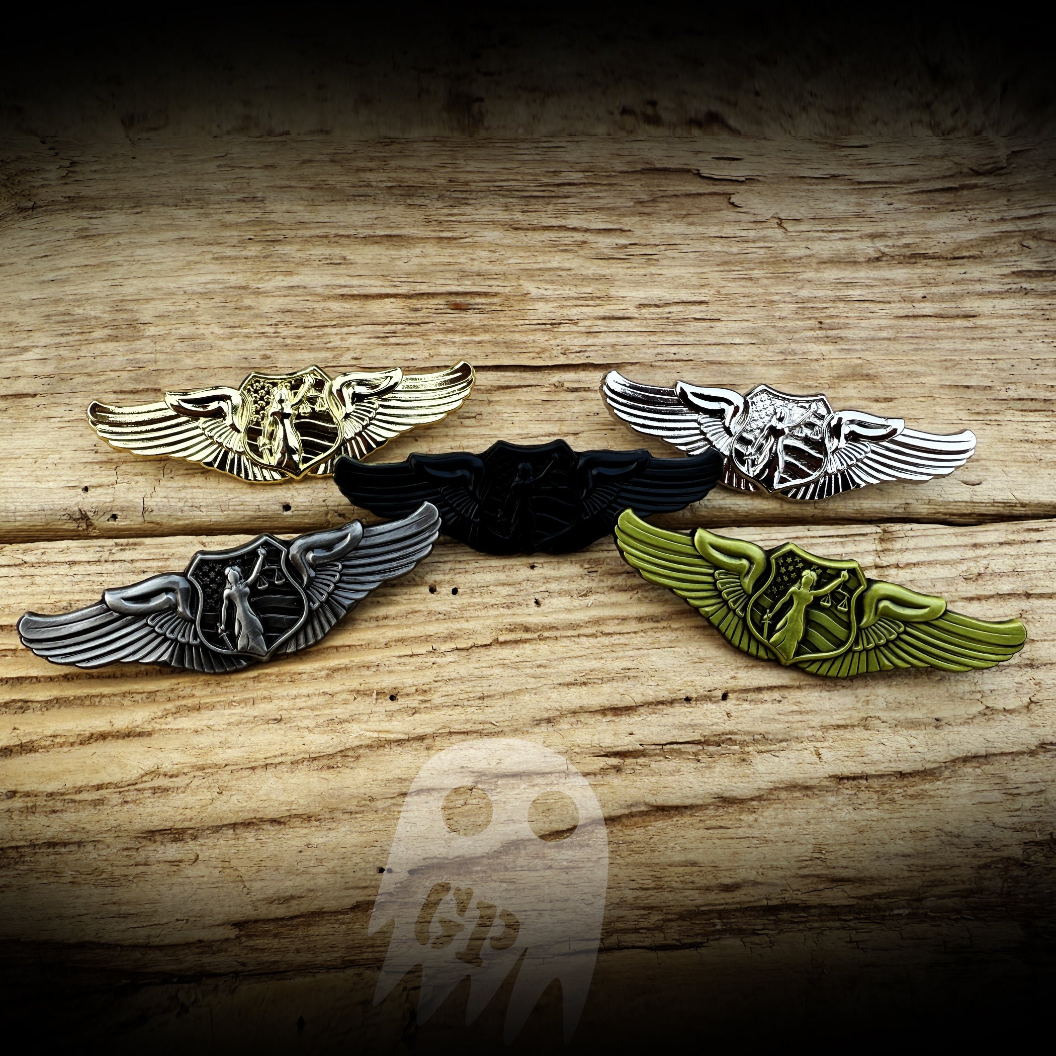 Law Enforcement Pilot Insignia Pin – GHOST PATCH