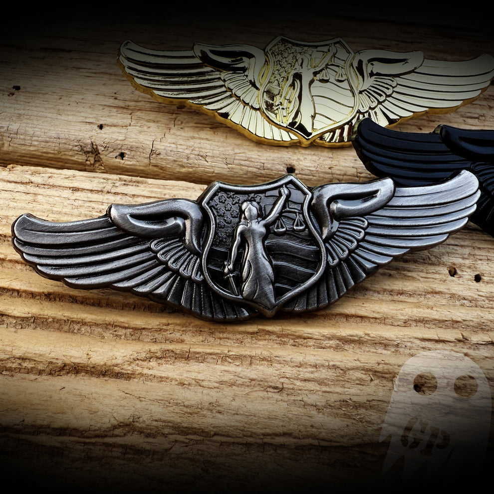 Law Enforcement Pilot Insignia Pin – GHOST PATCH