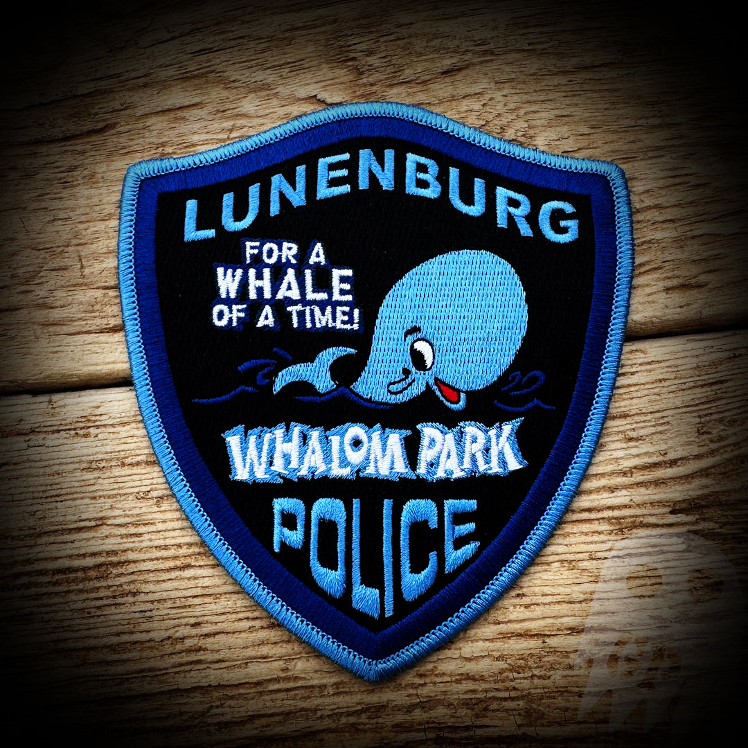 Whalom Park - Lunenburg, MA PD Whalom Park Patch – GHOST PATCH