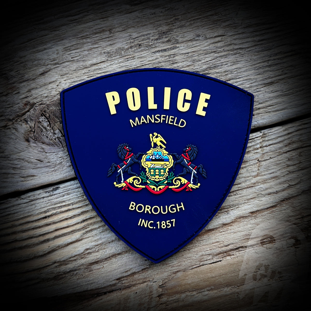 Mansfield Borough, PA PD PVC Patch – GHOST PATCH