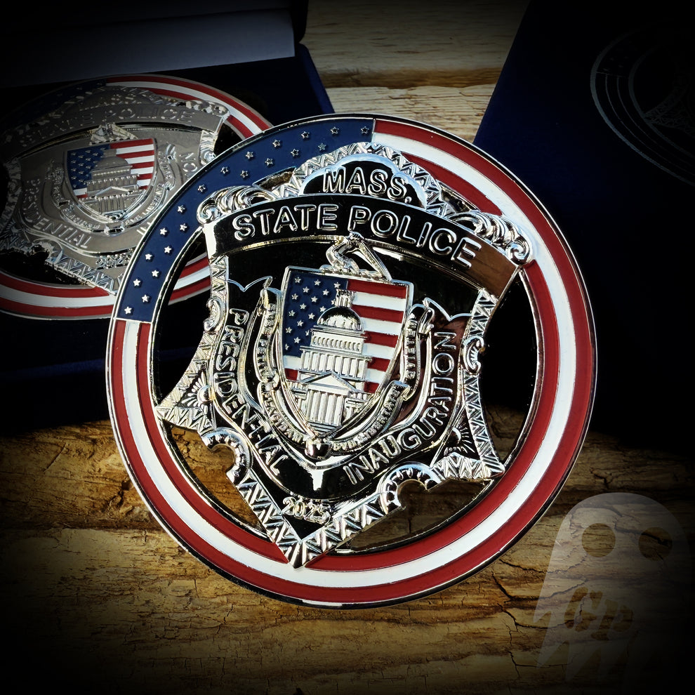 Inauguration BADGE - Mass State Police Commemorative 2025 Inauguration ...