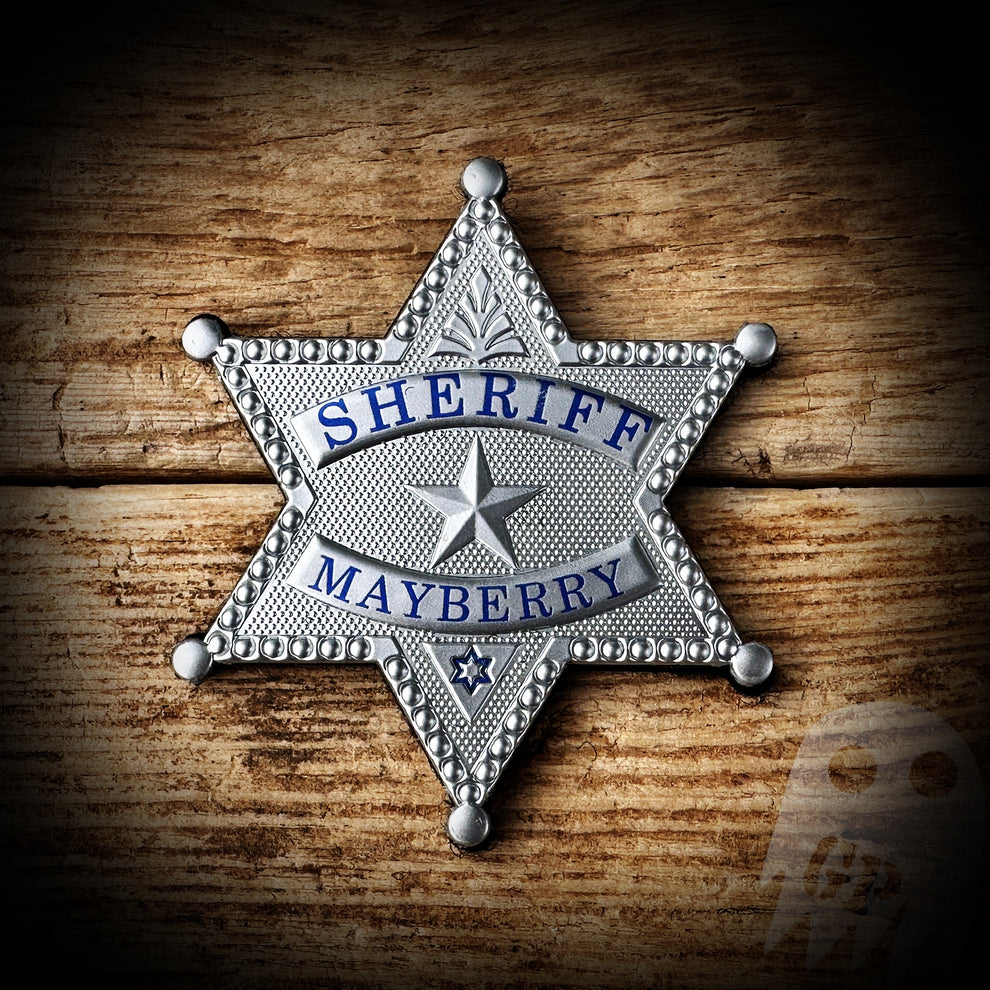 TWO BADGES - Mayberry Sheriff AND Deputy - Andy Griffith Show - FlexSh ...