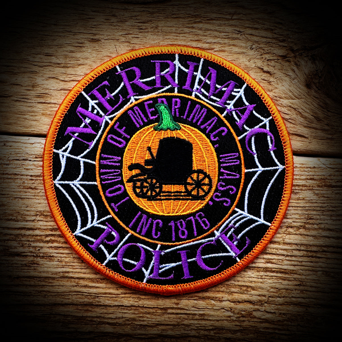 Merrimac, MA PD 2023 Halloween Patch - Limited – GHOST PATCH