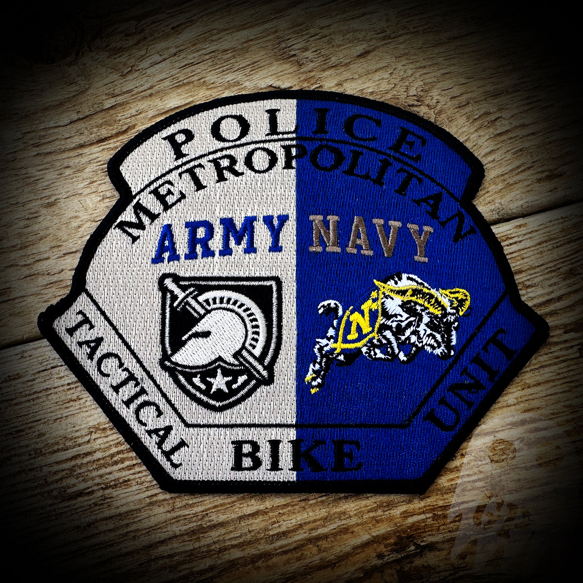 Army / Navy Game - Metrolec Tactical Bike Unit Patch & Coin – GHOST PATCH