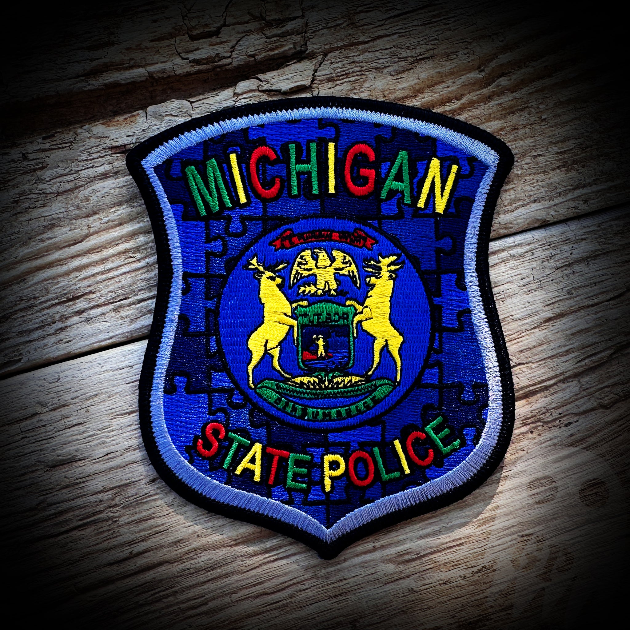 2024 Autism - Michigan State Police 2024 Autism Patch – GHOST PATCH