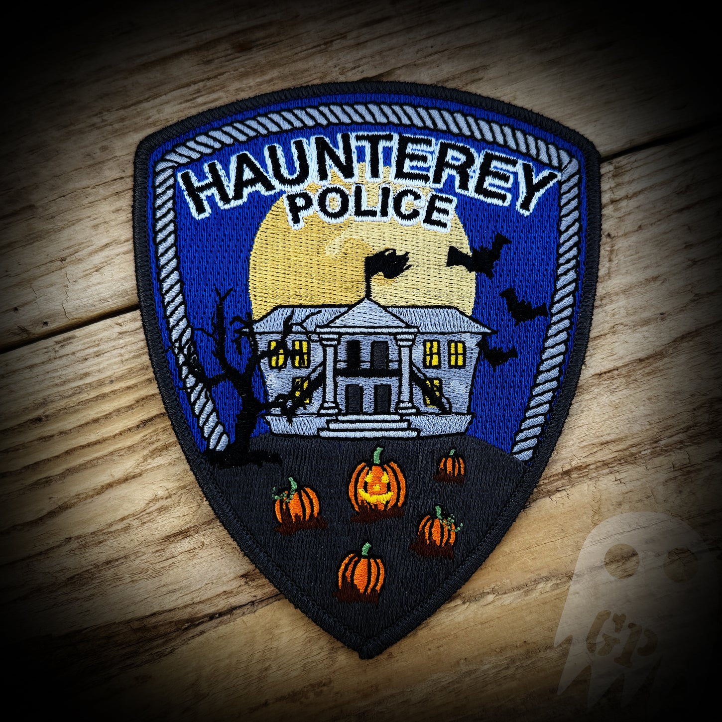 Halloween Patches and Coins – GHOST PATCH