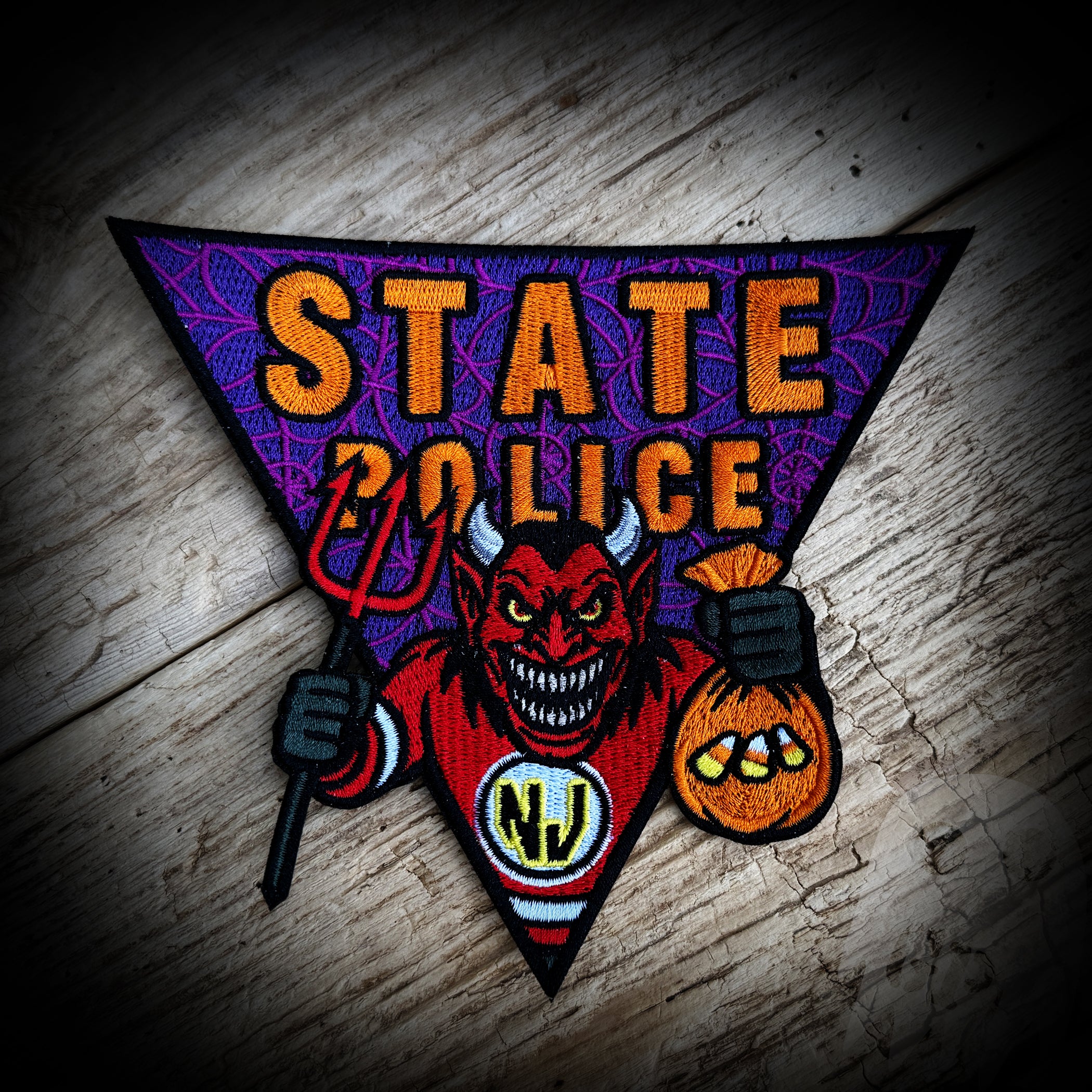 2025 Halloween - New Jersey State Police 2025 Halloween Patch – GHOST PATCH