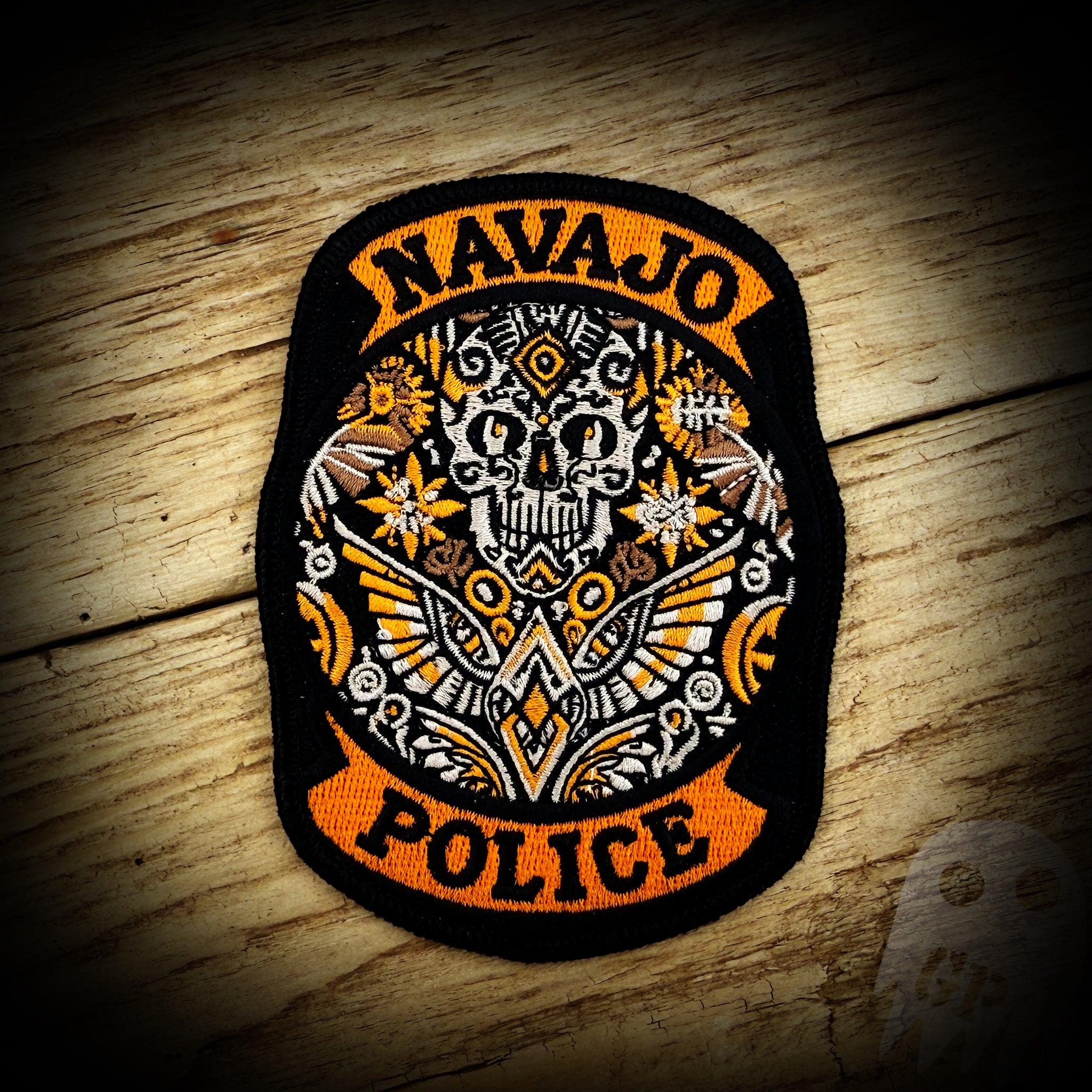 2024 Halloween - Navajo Nation Police 2024 Halloween Patch – GHOST PATCH