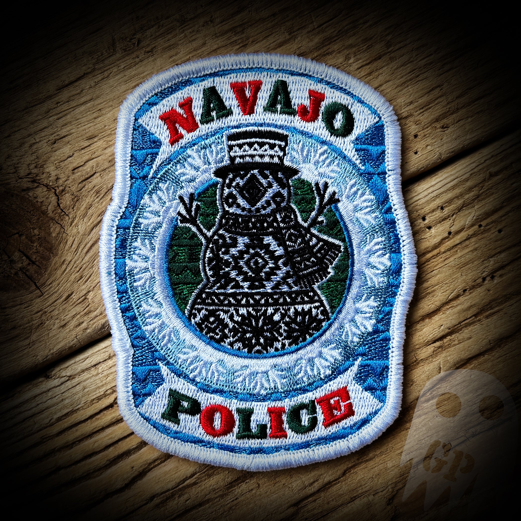 2025 Christmas - Navajo Nation Police 2025 Christmas Patch – GHOST PATCH
