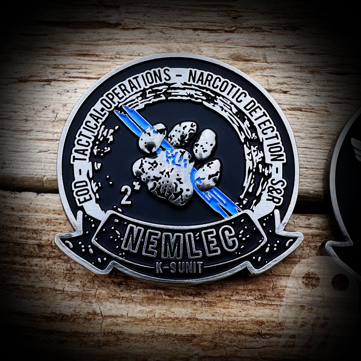 K9 - NEMLEC K9 Coin – GHOST PATCH