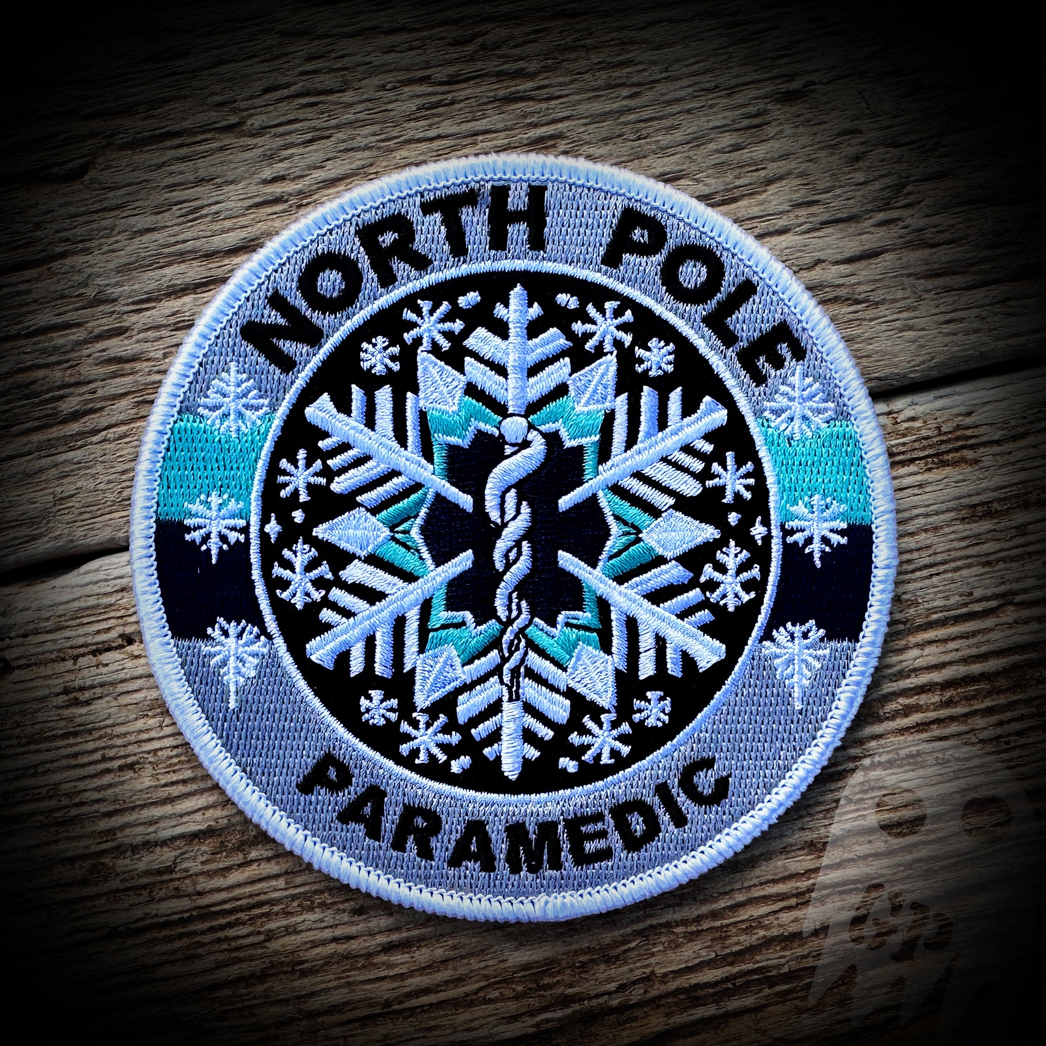 4 PACK - North Pole Public Safety 4 Patch Set – GHOST PATCH