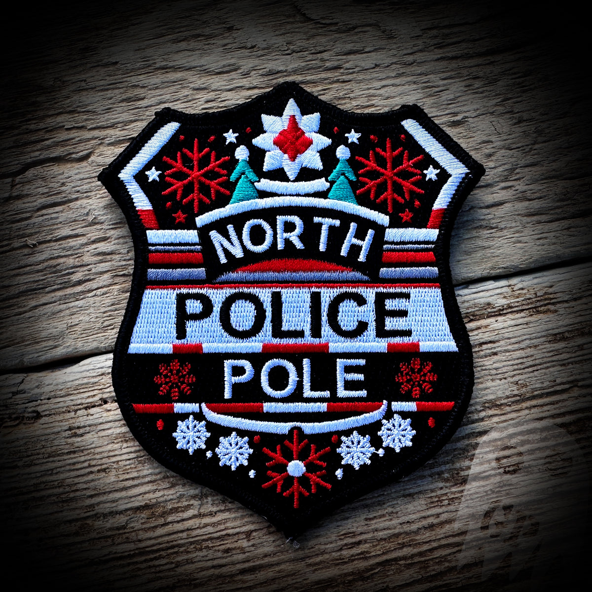 4 PACK - North Pole Public Safety 4 Patch Set – GHOST PATCH