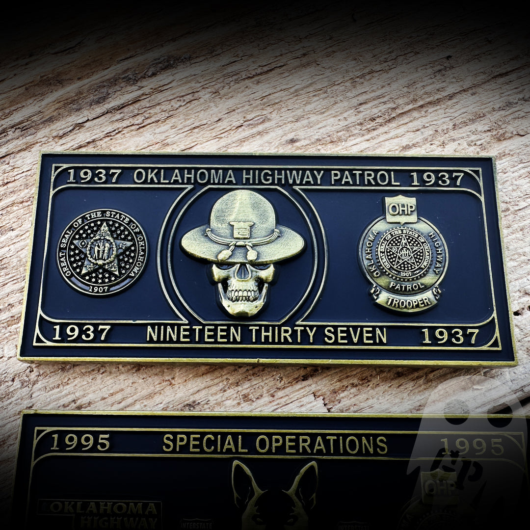 Oklahoma Highway Patrol Special Operations Coin – GHOST PATCH