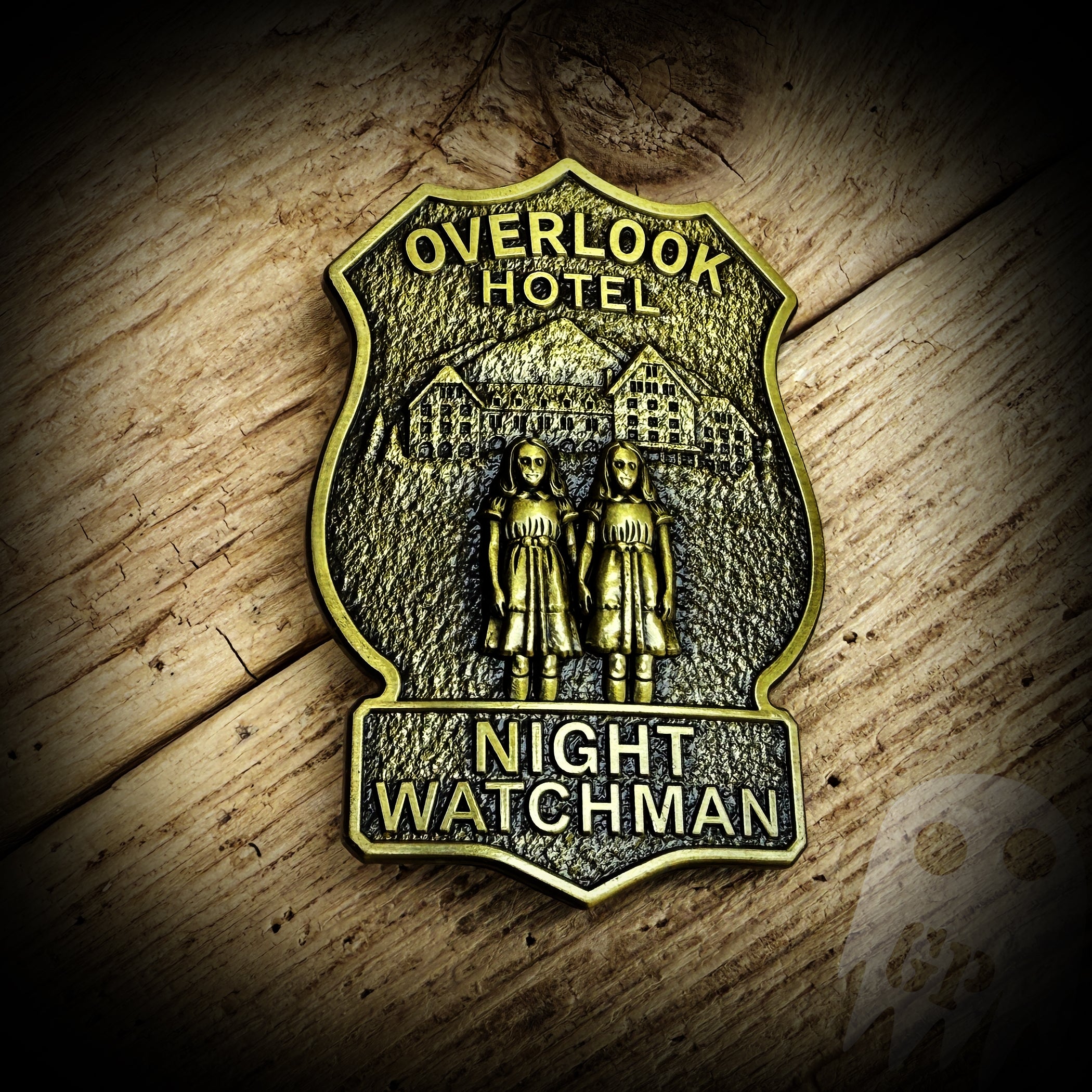 Overlook Hotel Night Watchman Badge - The Shining – GHOST PATCH