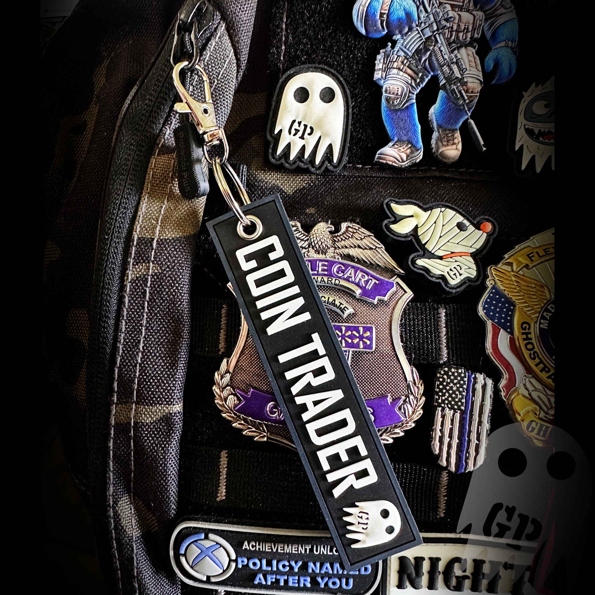 Trader Tags - PVC – GHOST PATCH