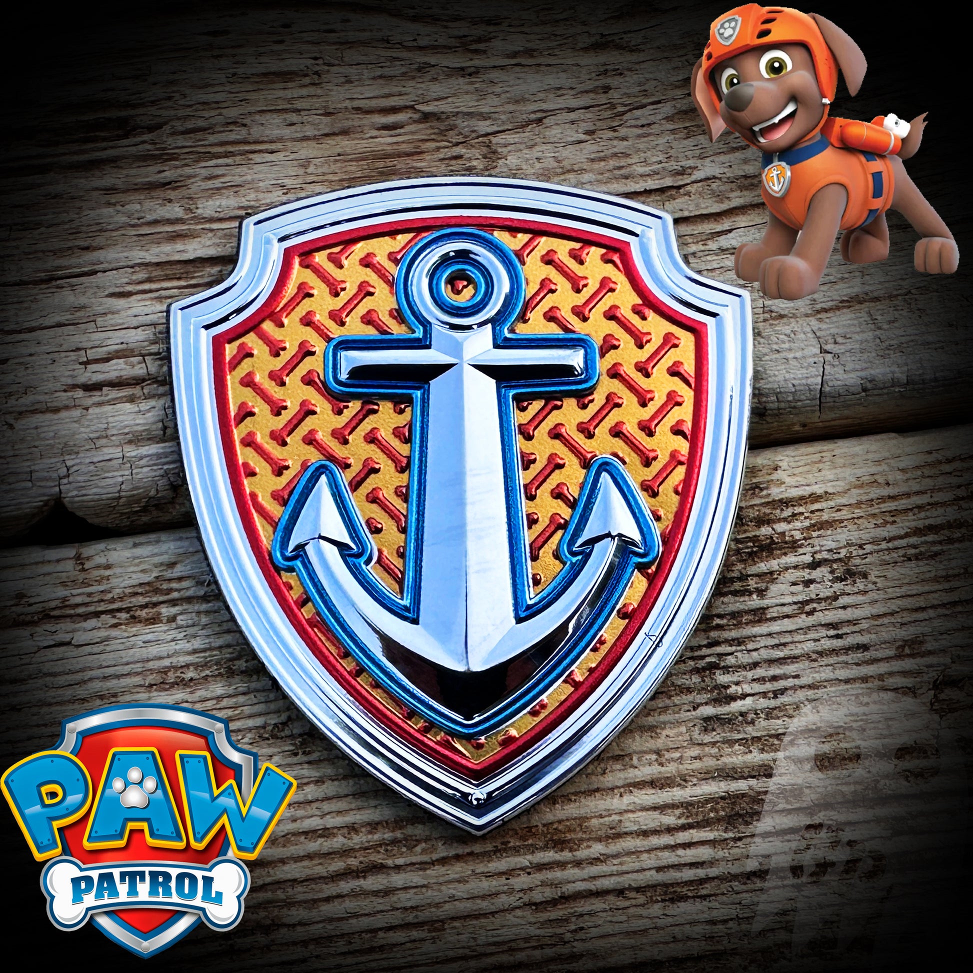 Paw Patrol Badges - FlexShield velcro back – GHOST PATCH