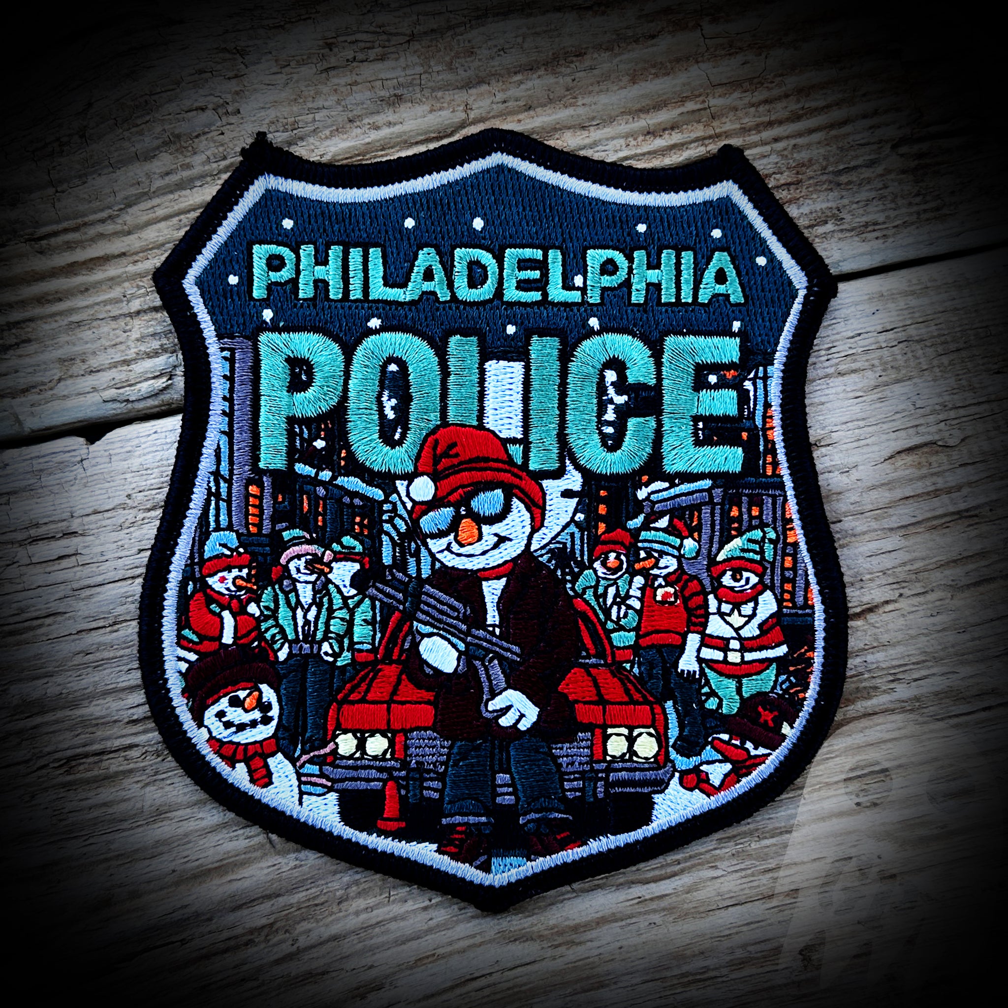 CHRISTMAS - Philadelphia, PA PD 2023 Christmas Patch – GHOST PATCH