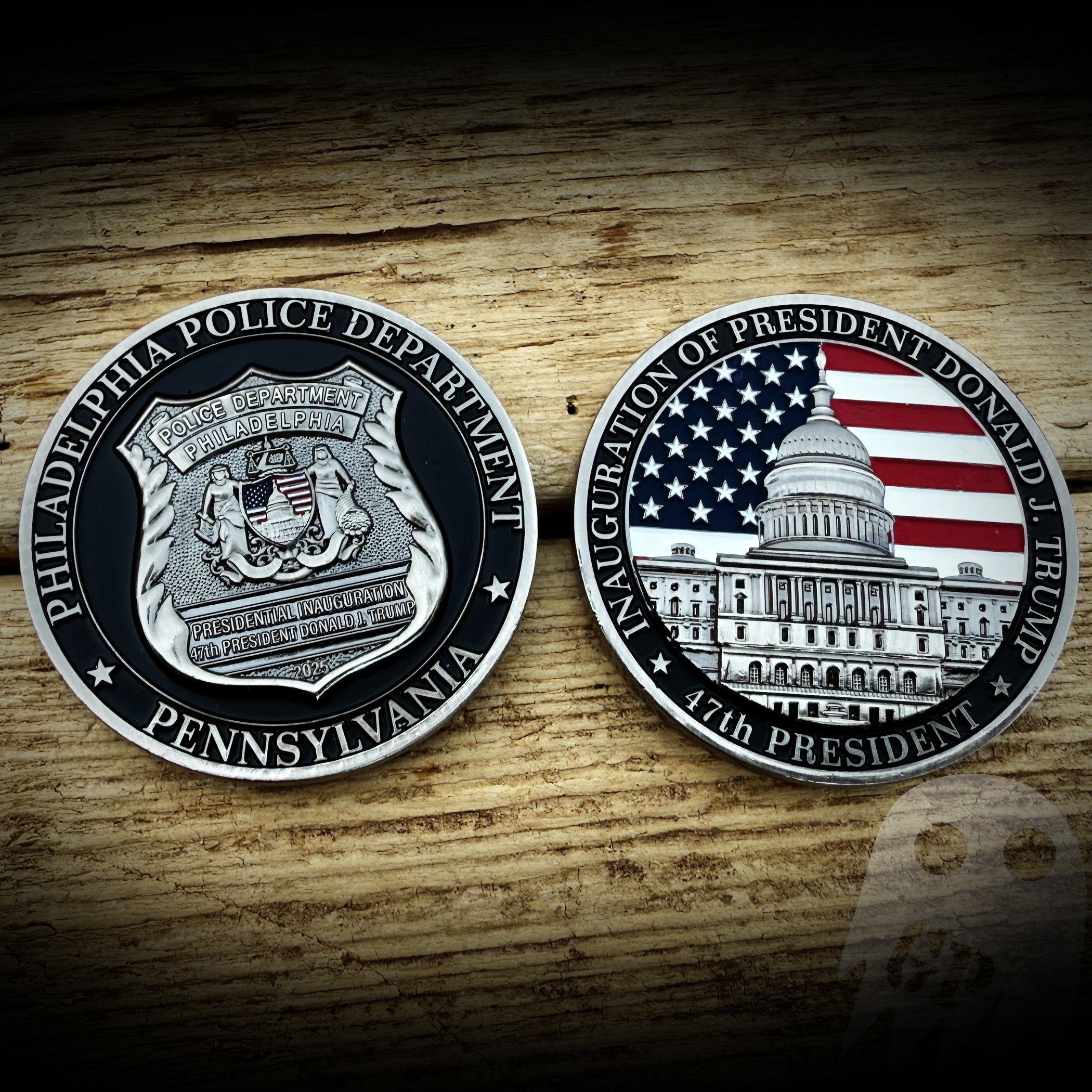 COIN - Philadelphia PD 2025 Inauguration Coin – GHOST PATCH