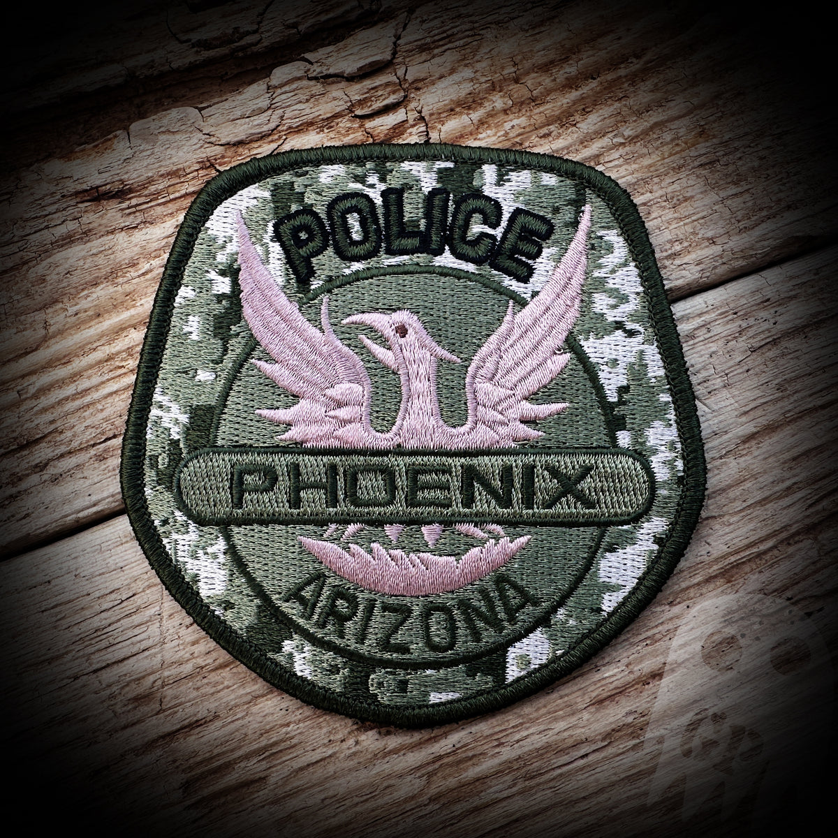 Veteran Camo - Phoenix, AZ Police Department Veterans Camo Patch ...