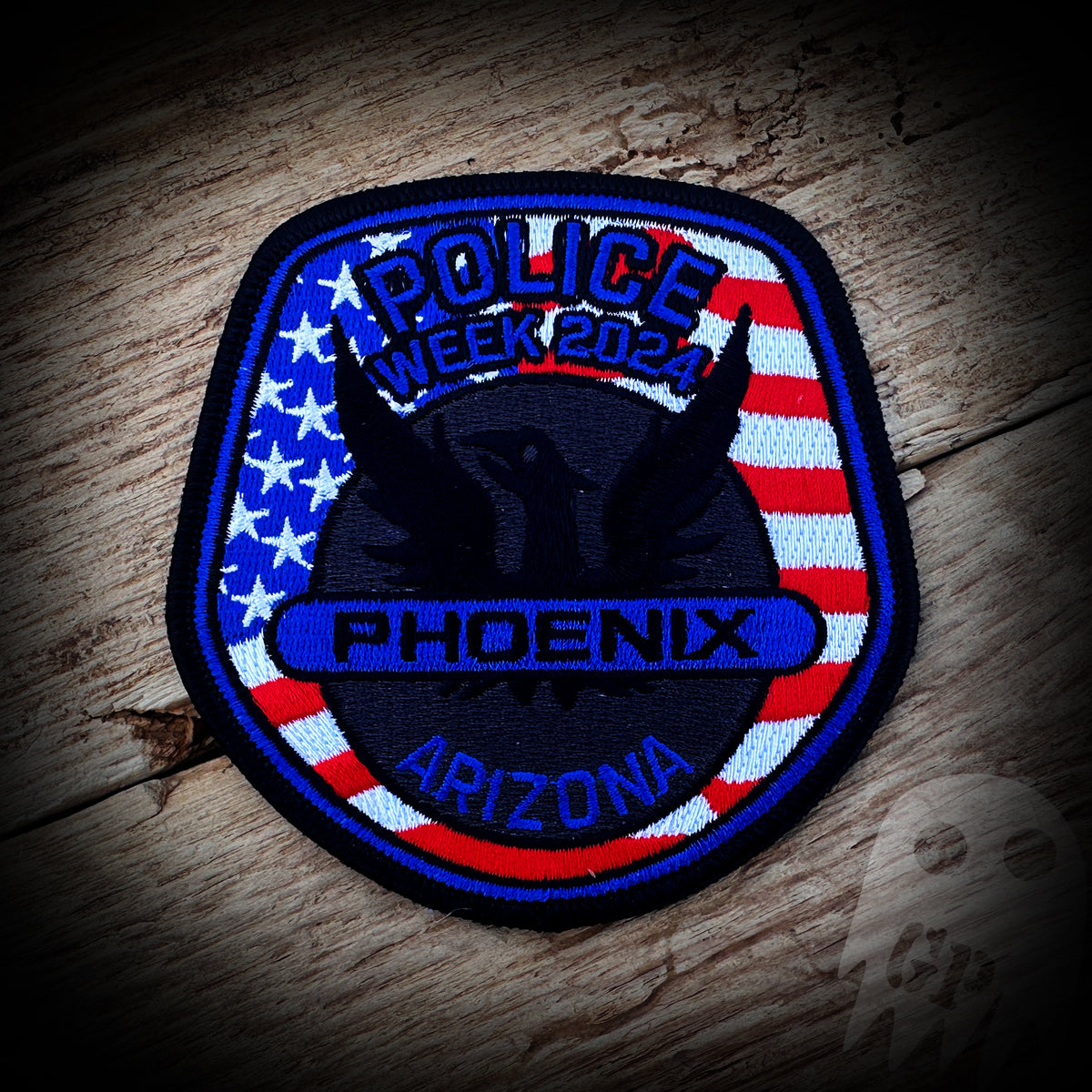 2024 Police Week - Phoenix, AZ Police Department 2024 Police Week Patc – GHOST PATCH