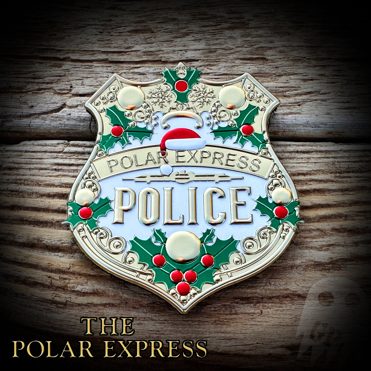 BADGE - Polar Express Police Badge – GHOST PATCH