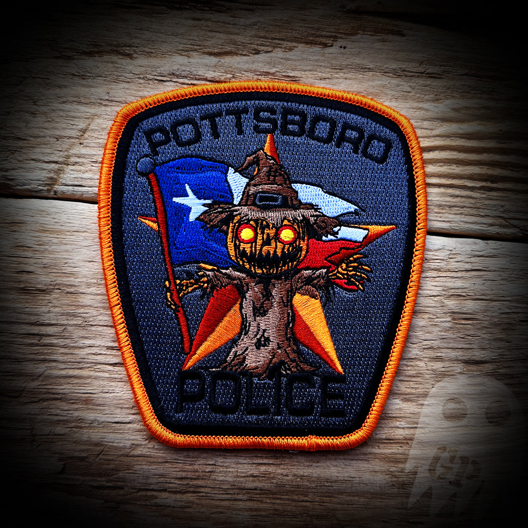 Pottsboro, TX PD 2023 Halloween Patch - Limited – GHOST PATCH