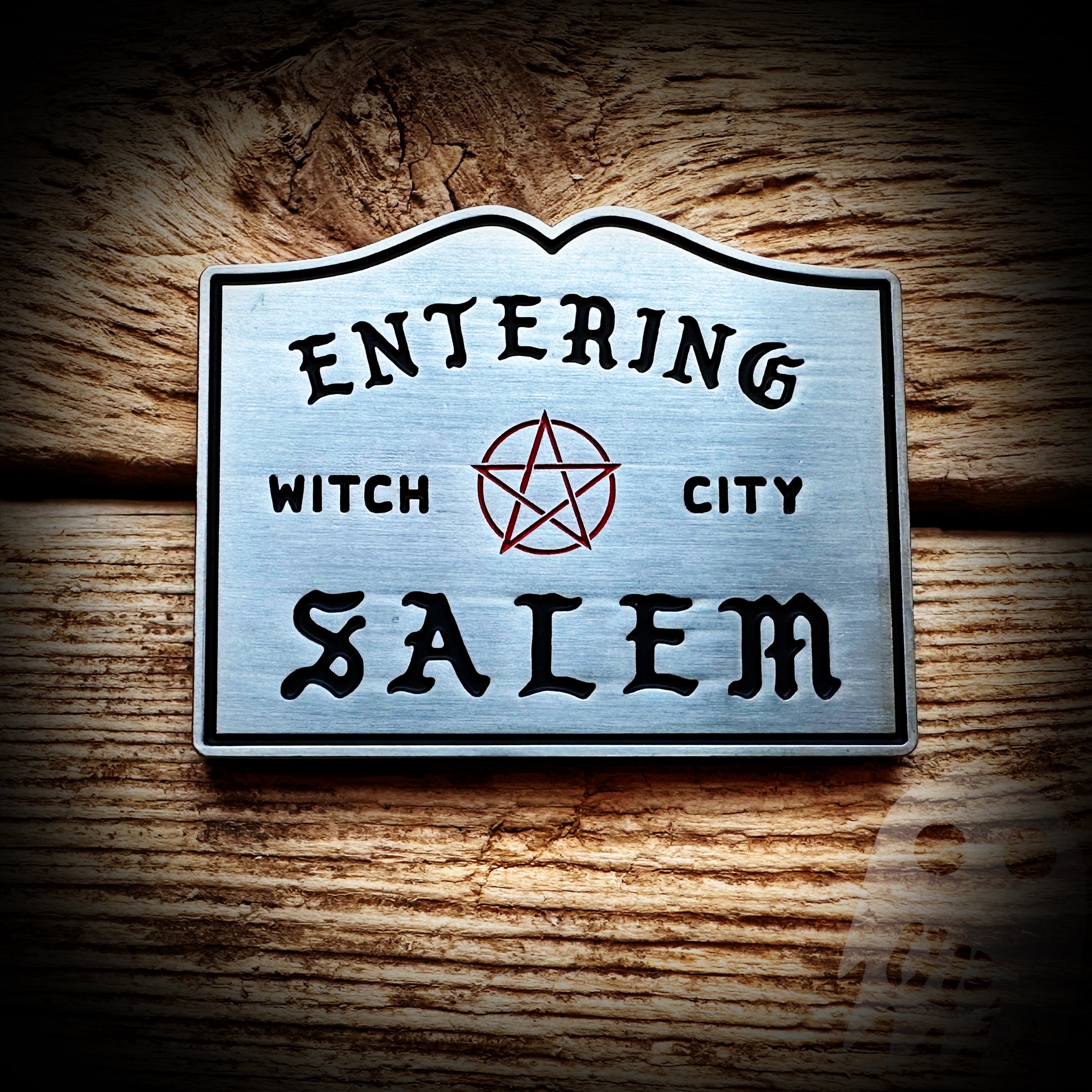 Salem, Mass Rt. 666 Welcome Sign Coin – GHOST PATCH