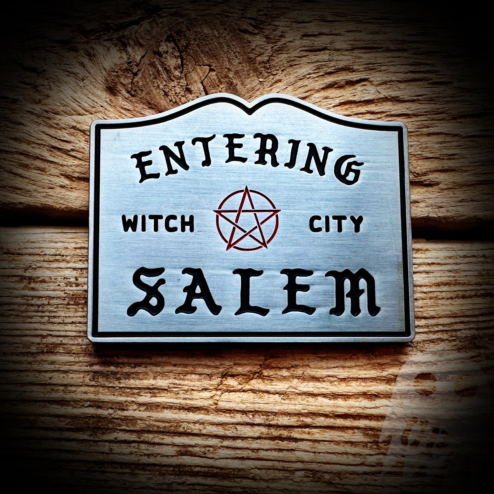 Salem, Mass Rt. 666 Welcome Sign Coin – GHOST PATCH