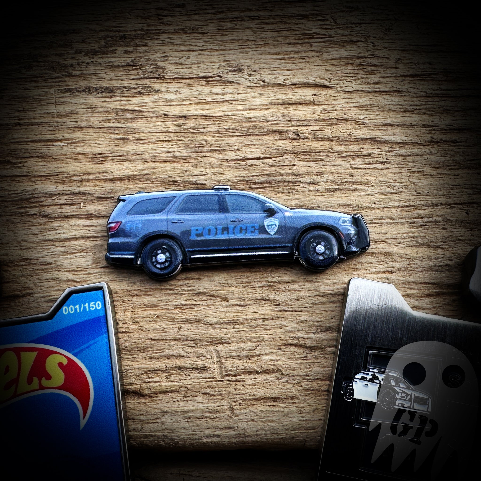 #1 Salem Township, PA PD Cop Wheels Coin – GHOST PATCH