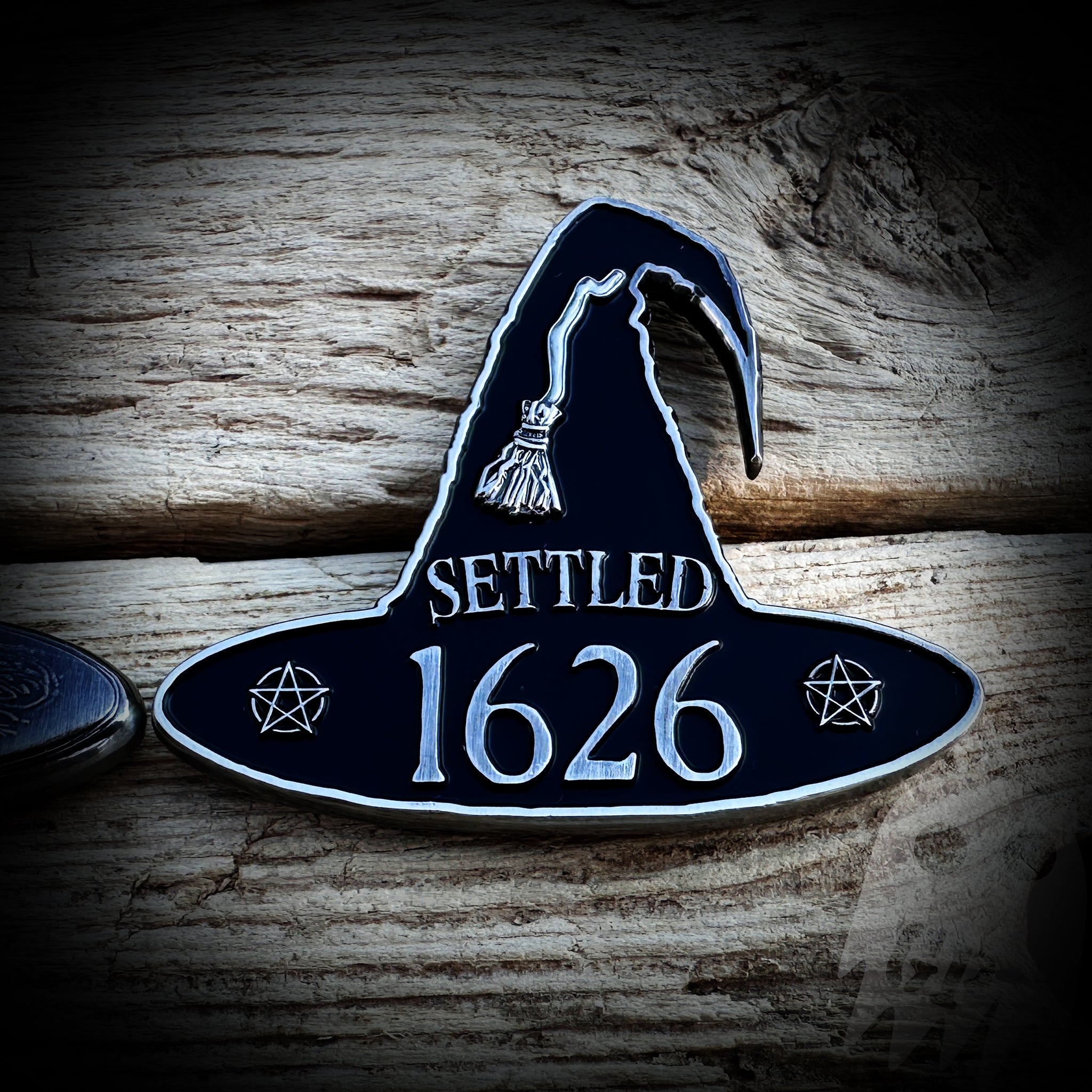 Salem, Mass Witch Hat Coin – GHOST PATCH