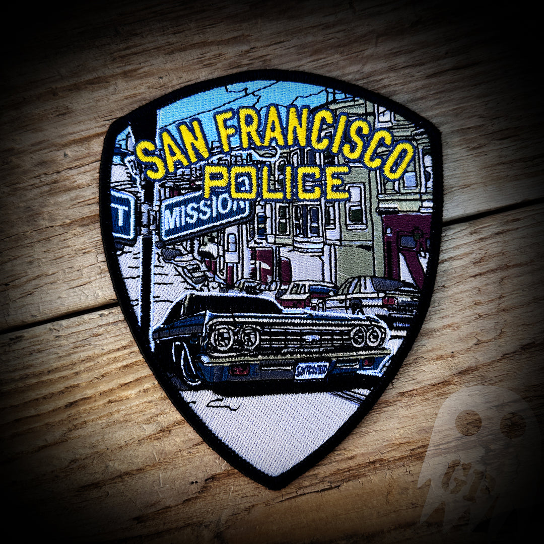 Low Rider - San Francisco, CA PD Low Rider Patch – GHOST PATCH