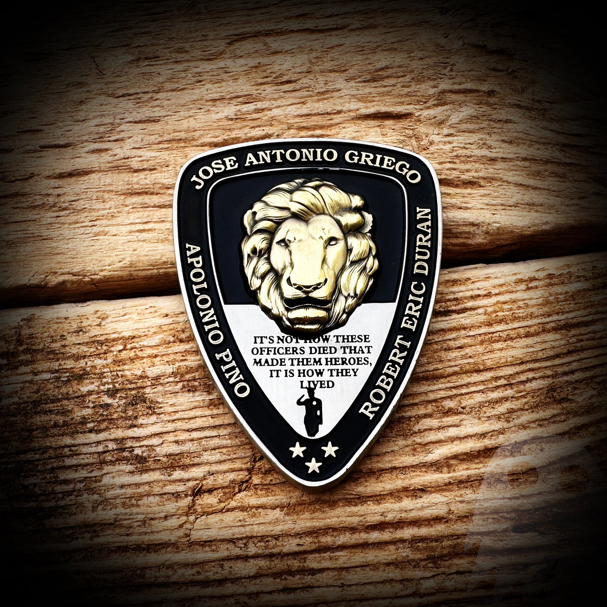 Santa Fe, NM Police Department Honor Guard Coin - Authentic – GHOST PATCH