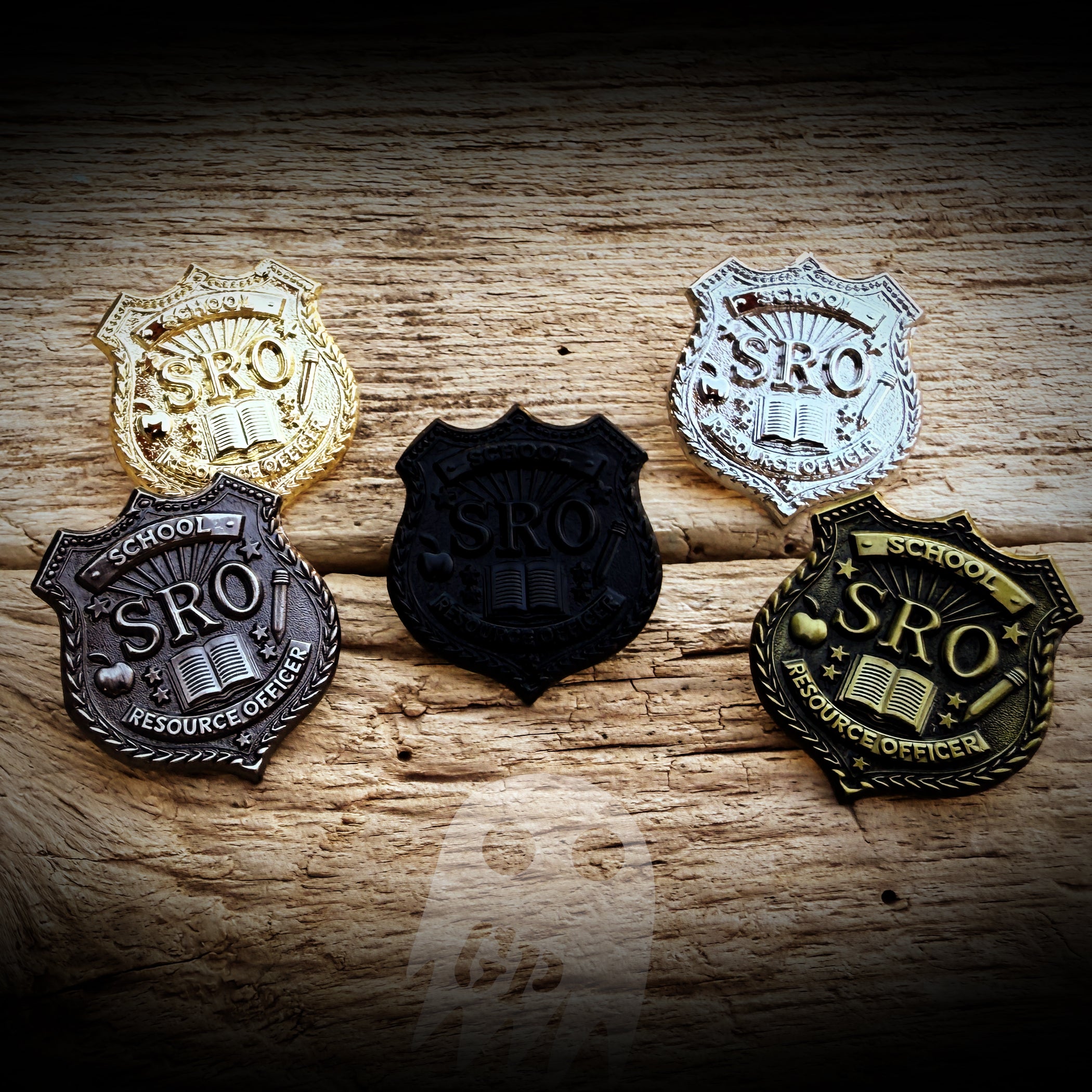 School Resource Office SRO Insignia Pin – GHOST PATCH