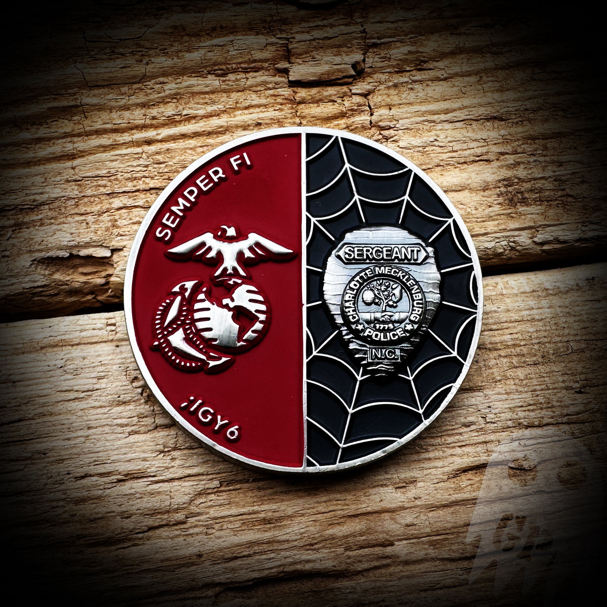 Scottie "Gunny" Carson CMPD Coin - Fundraiser – GHOST PATCH