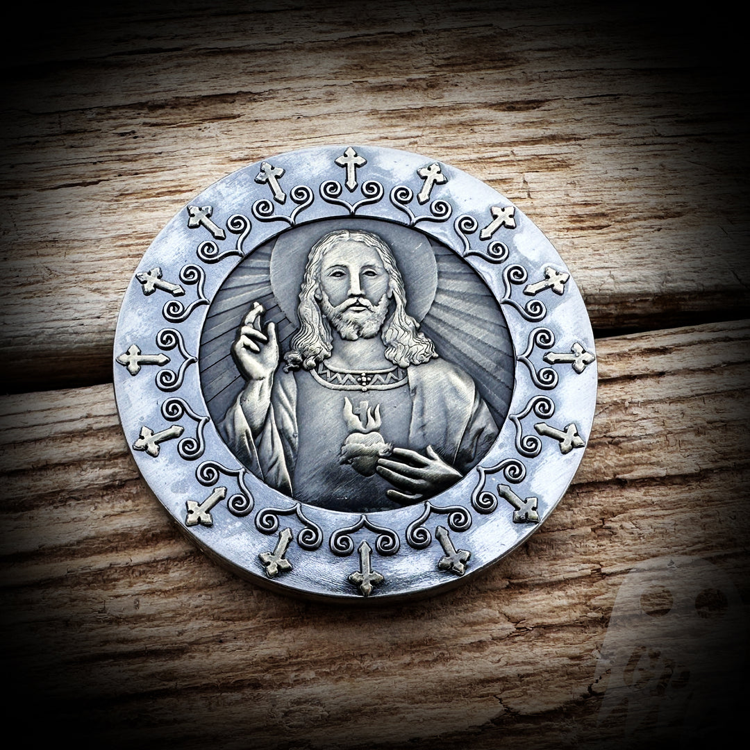 Second Commandment Prayer Coin – GHOST PATCH