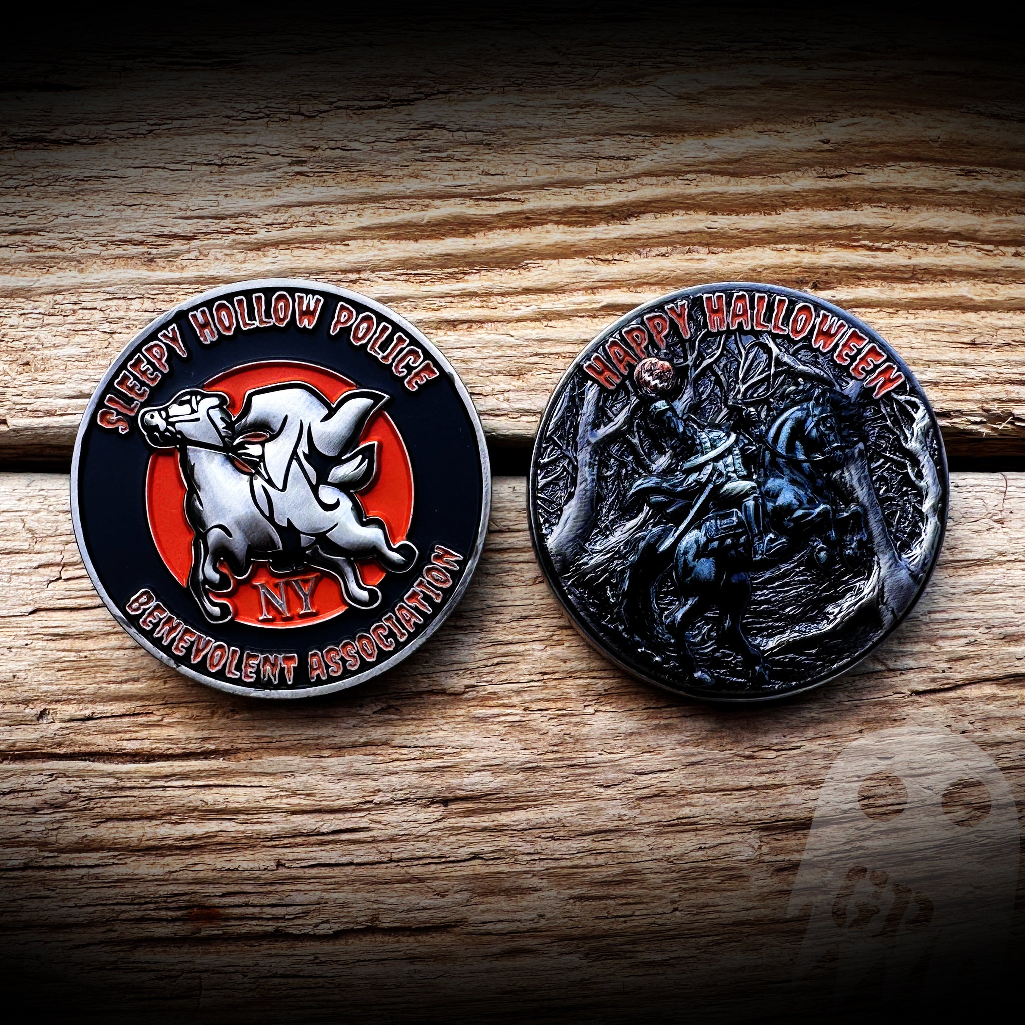POLICE COIN - Sleepy Hollow, NY Police 2023 Halloween Coin - Limited P ...