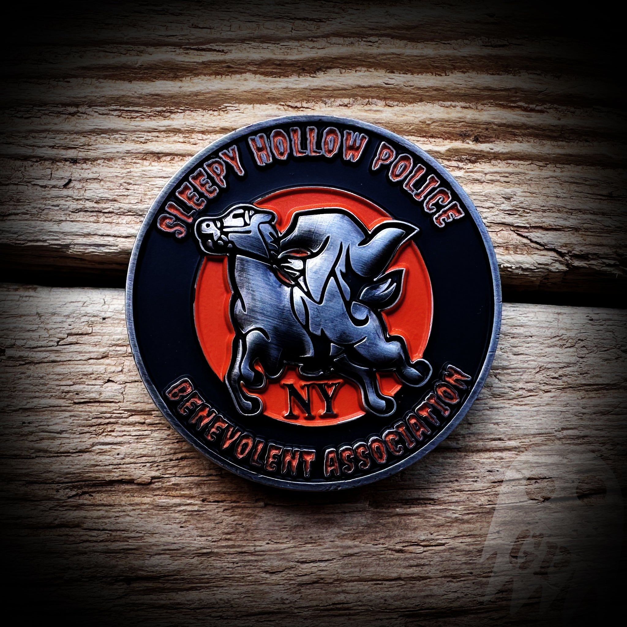 POLICE COIN - Sleepy Hollow, NY Police 2023 Halloween Coin - Limited P ...