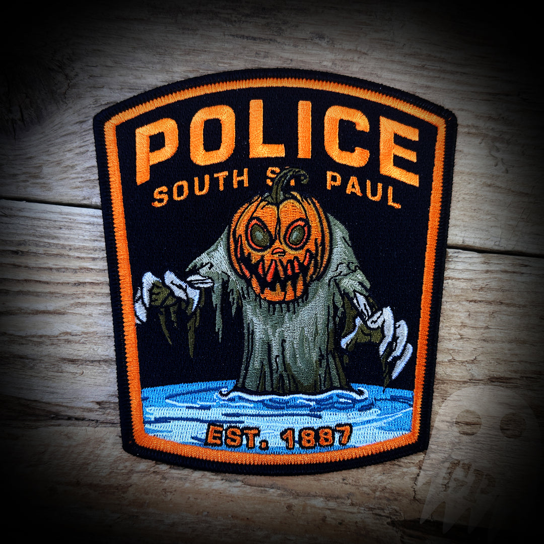 South St. Paul, Minessota PD 2023 Halloween Patch - Authentic / LIMITE – GHOST PATCH