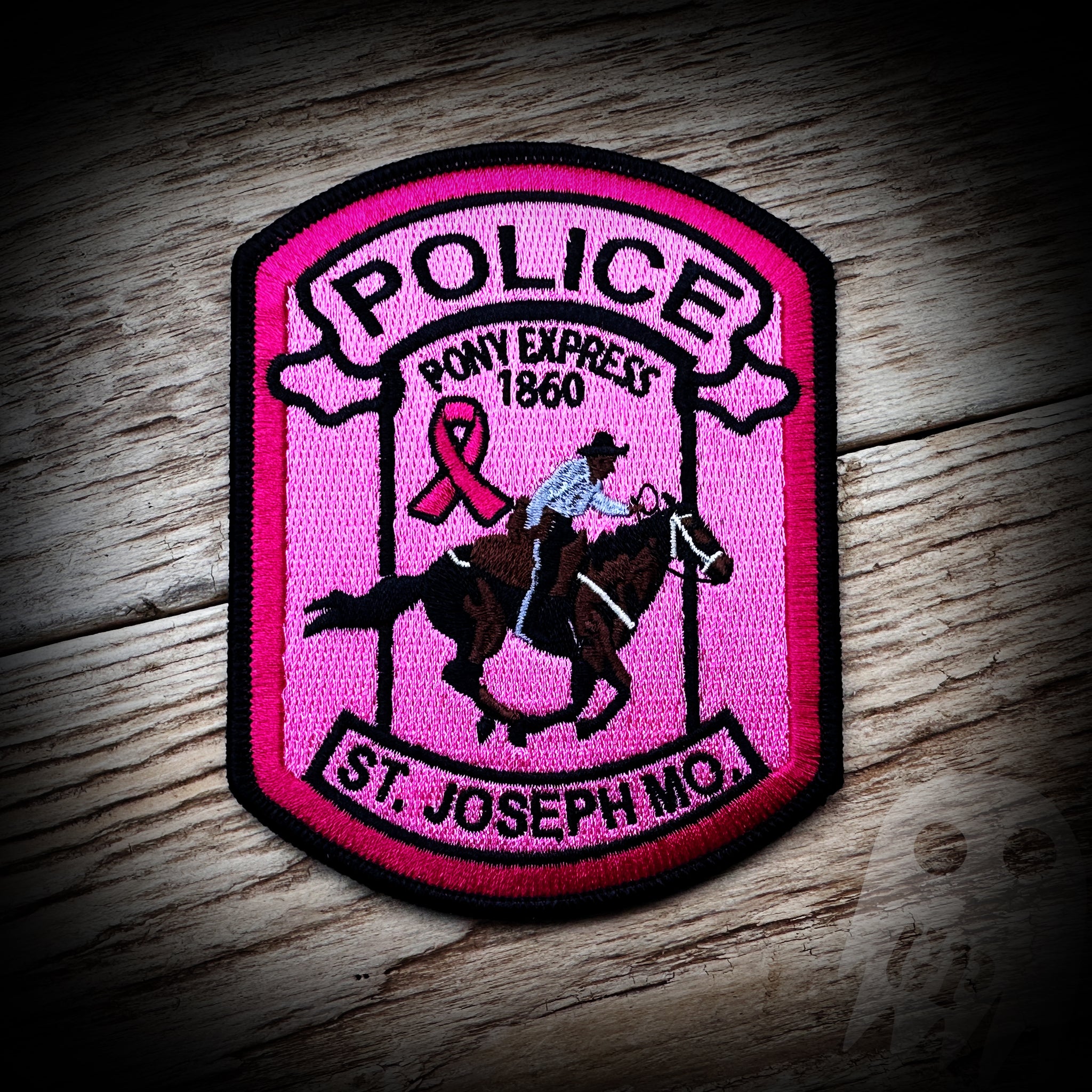 Pink - St. Joseph, MO PD 2023 Pink Patch – GHOST PATCH