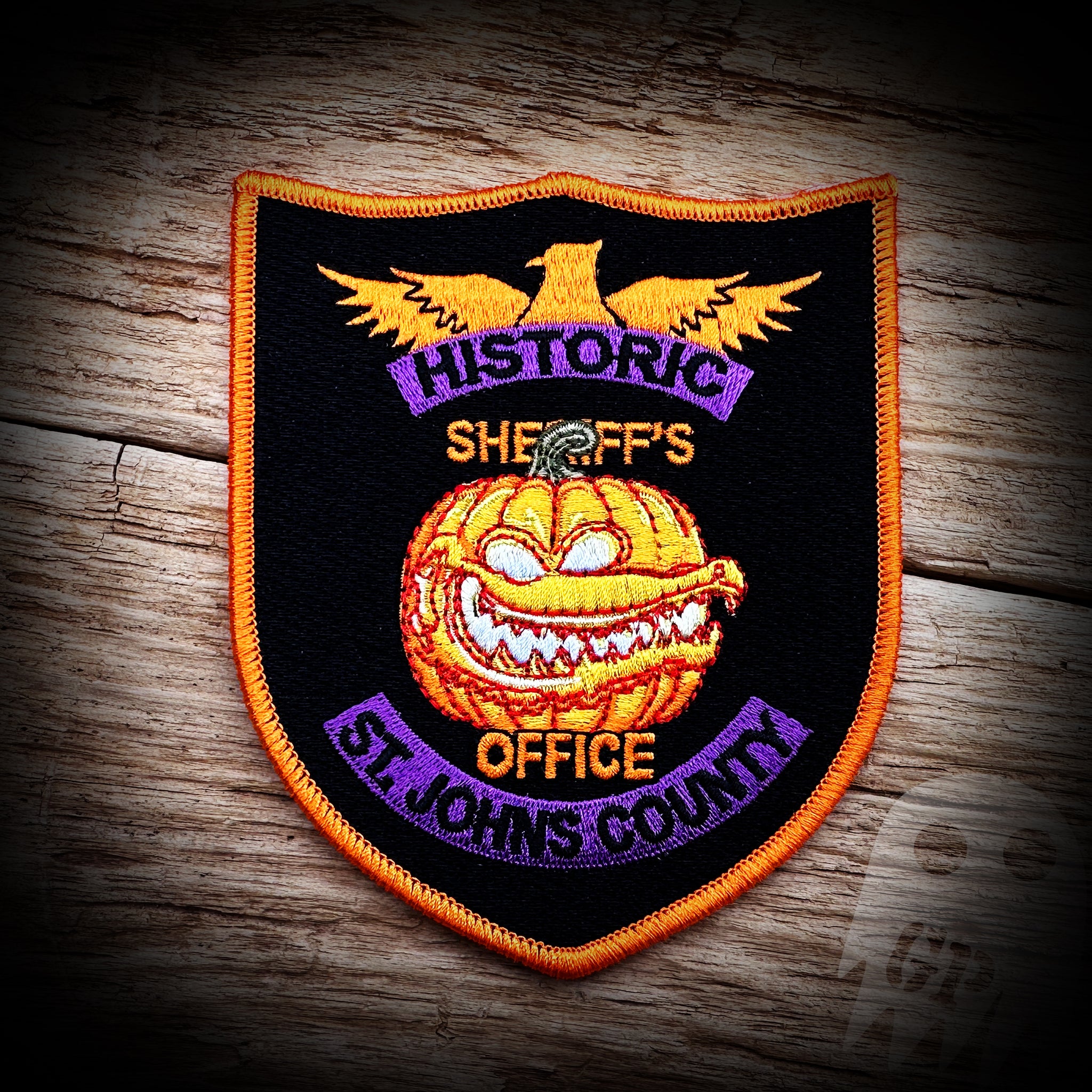 St. John County Sheriff's Office, FL 2023 Halloween Patch - Authentic/ – GHOST PATCH