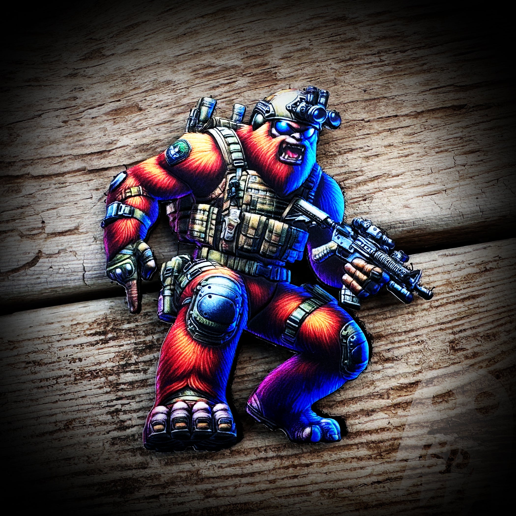 Tactical Bigfoot - Squad 1 Leader – GHOST PATCH