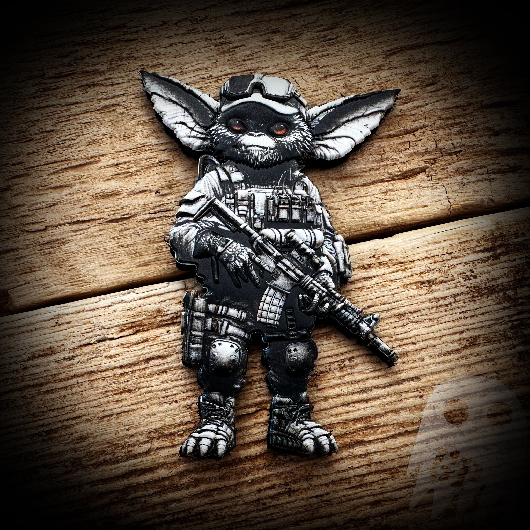 Tactical Gremlin - Velcro backed – GHOST PATCH